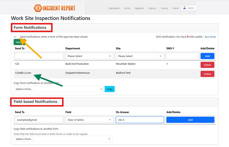Incident Reporting: Create your own Incident Report App