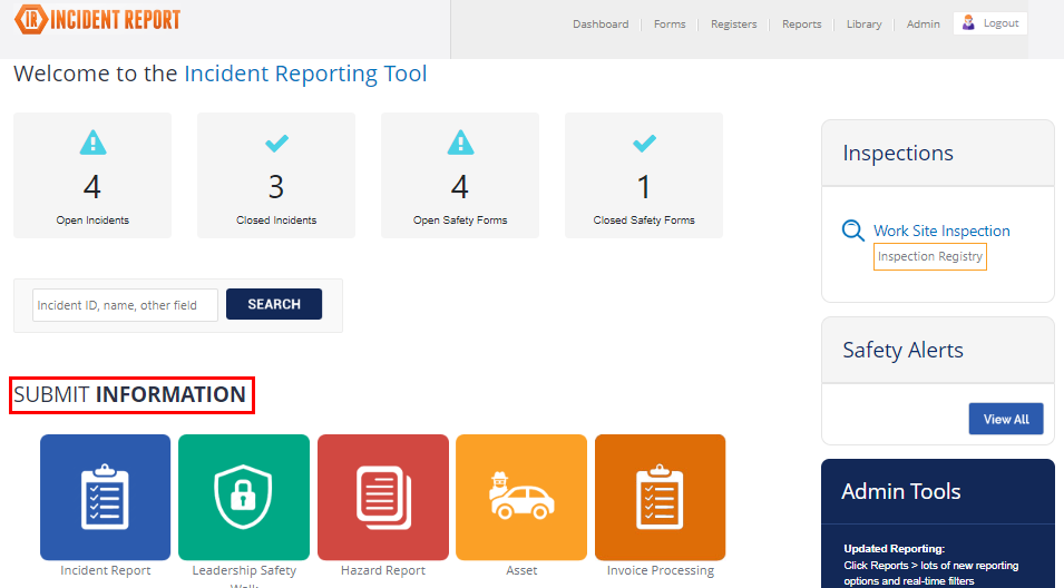 Incident Reporting: Create your own Incident Report App