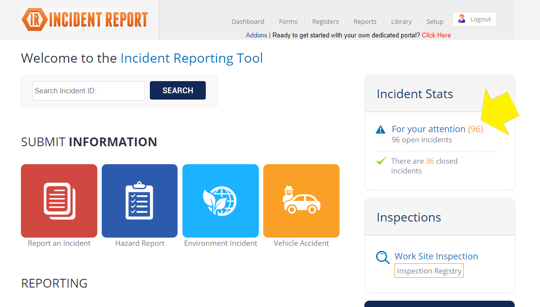 Incident Reporting: Create your own Incident Report App