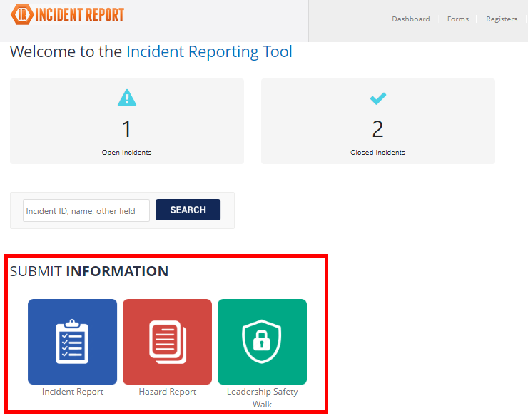 Incident Reporting: Create your own Incident Report App