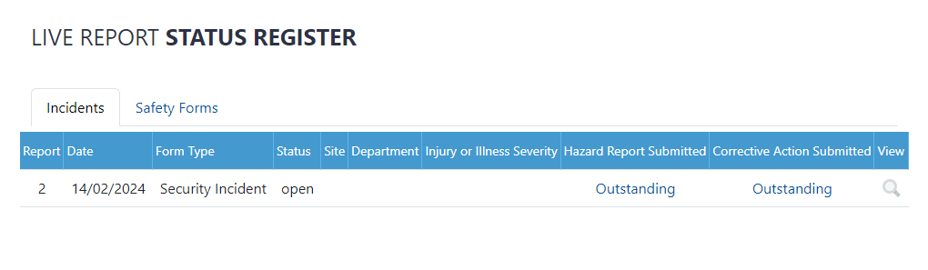 Incident Reporting: Create your own Incident Report App