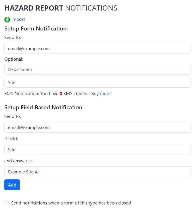Incident Reporting: Create your own Incident Report App